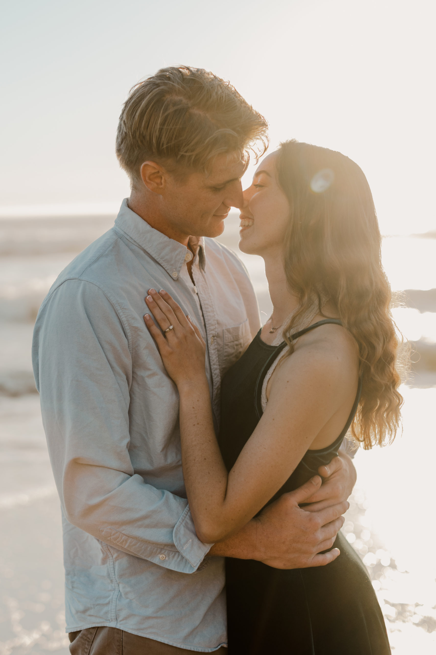 Engagement Photoshoot At Shell Beach Eva John Alyssafloresphoto