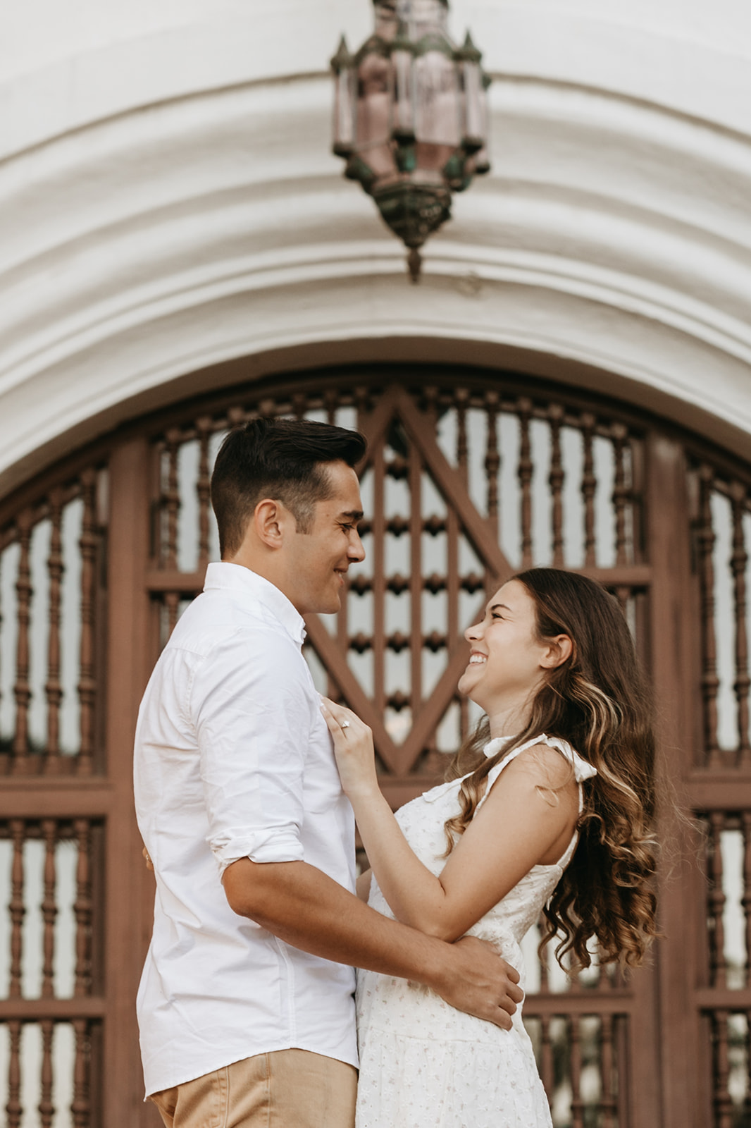 Santa Barbara Courthouse Engagement Session | Rachel & Dylan ...