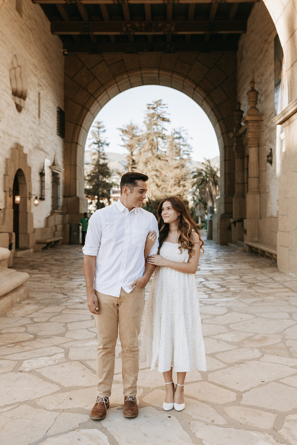 Santa Barbara Courthouse Engagement Session | Rachel & Dylan ...