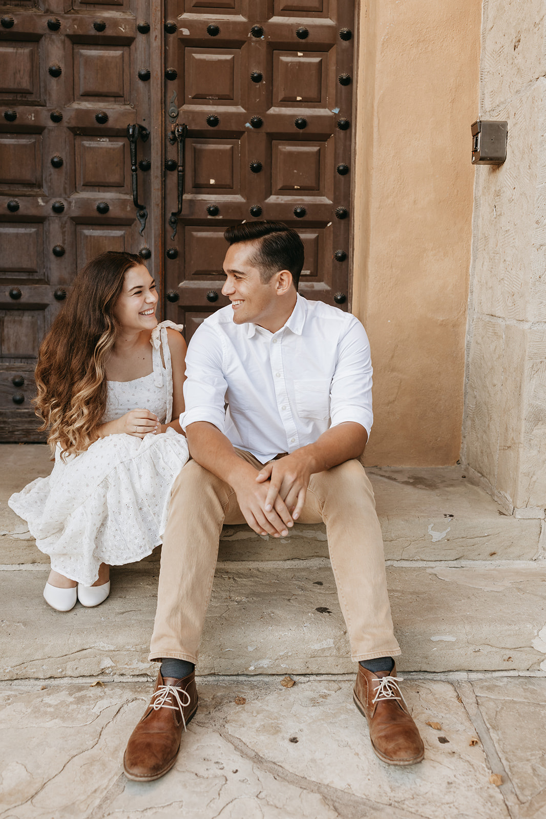 Santa Barbara Courthouse Engagement Session | Rachel & Dylan ...