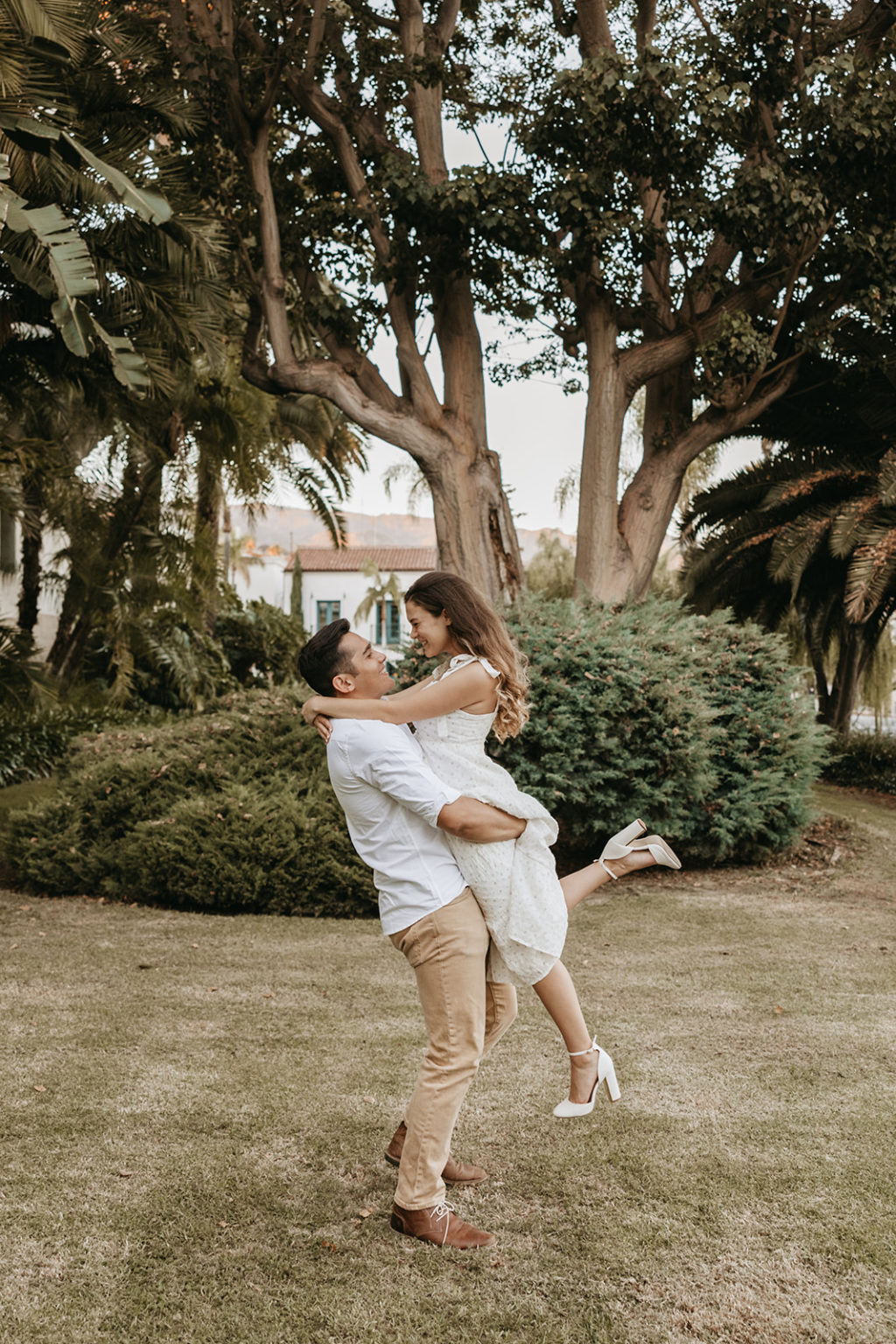Santa Barbara Courthouse Engagement Session | Rachel & Dylan ...