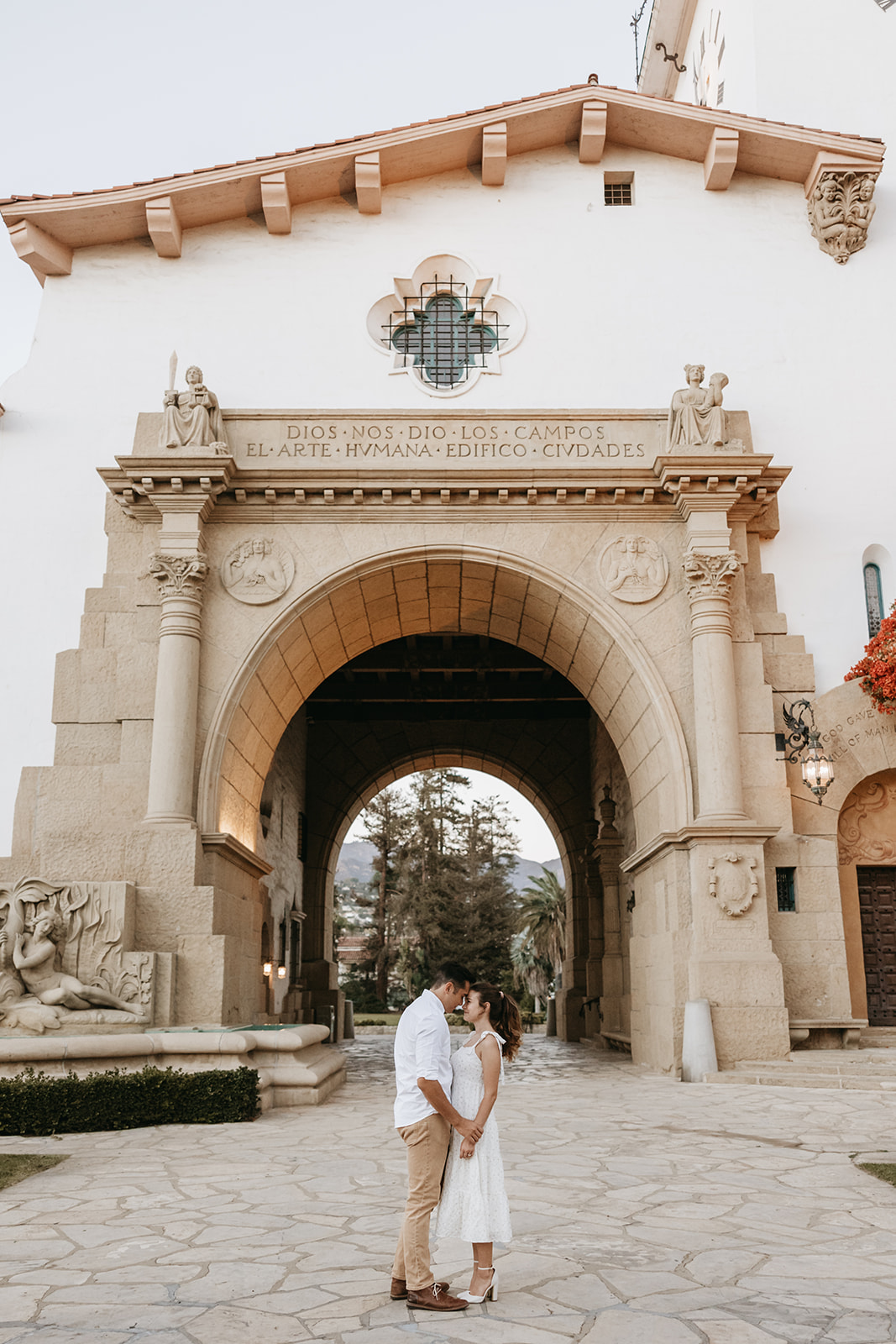 Santa Barbara Courthouse Engagement Session | Rachel & Dylan ...