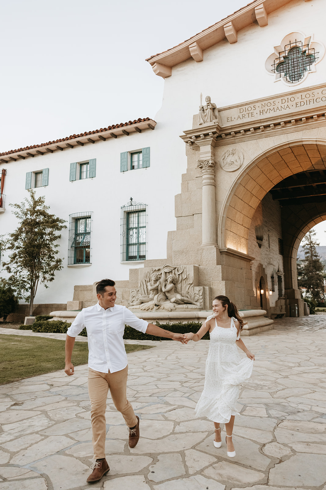 Santa Barbara Courthouse Engagement Session | Rachel & Dylan ...