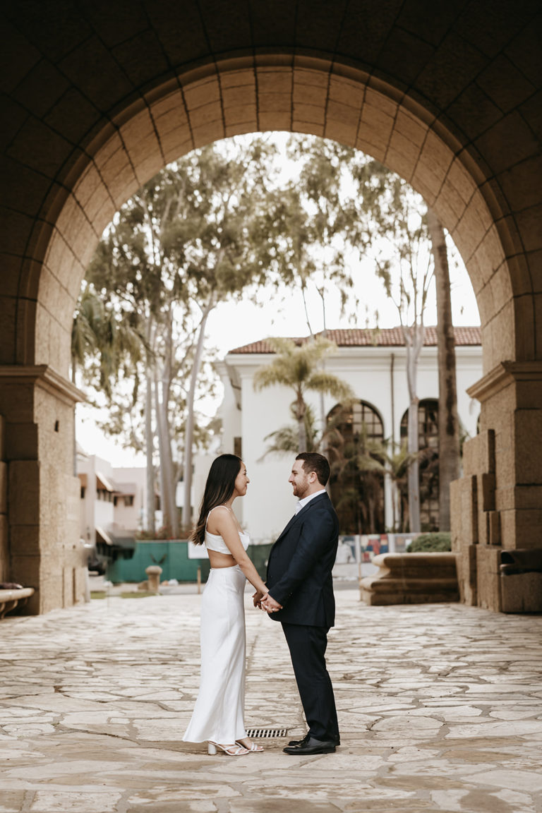 Intimate Courthouse Santa Barbara Elopements - alyssafloresphoto.com